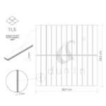 Kitkat Carrara matt - DUNIN EN